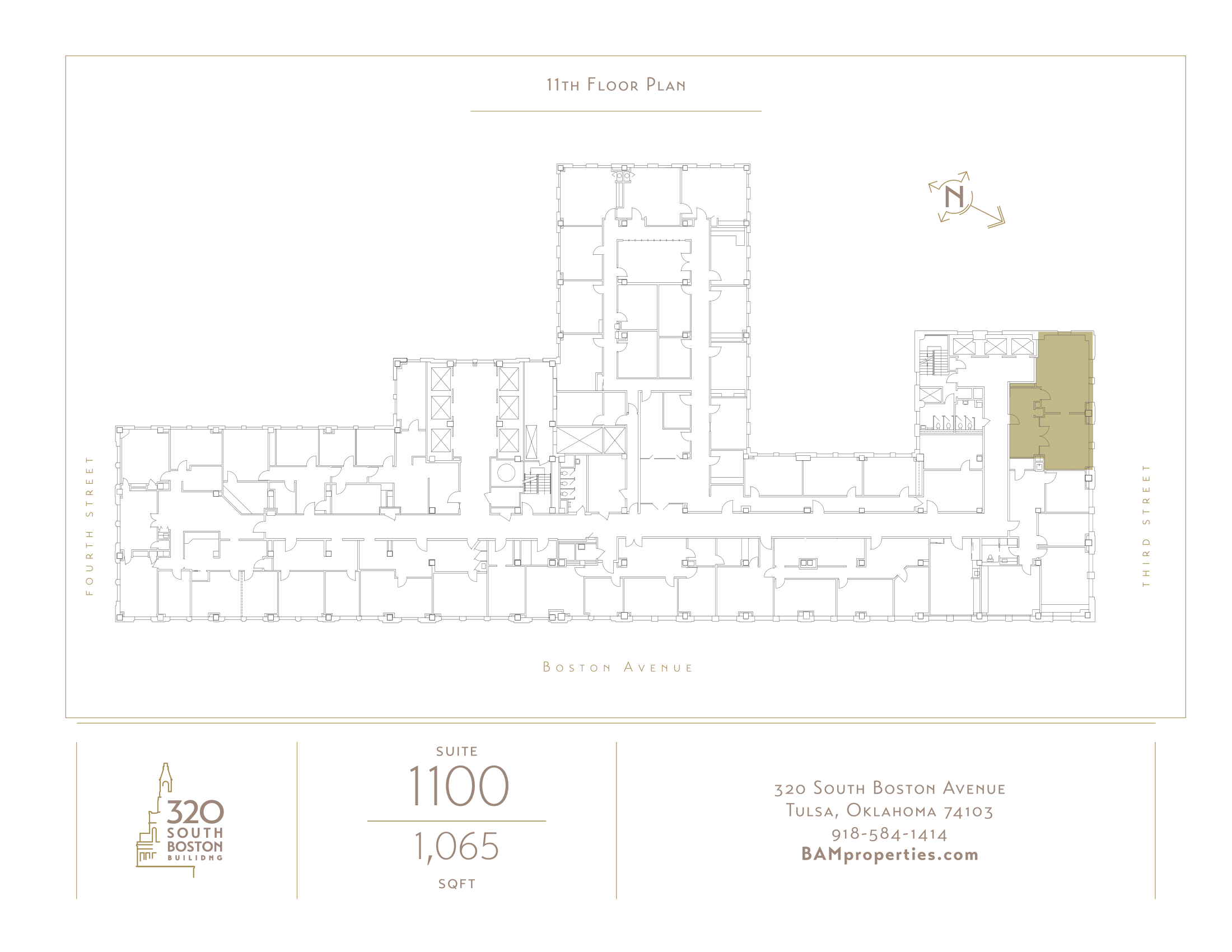 320 S. Boston Building - Downtown Tulsa Office Spaces