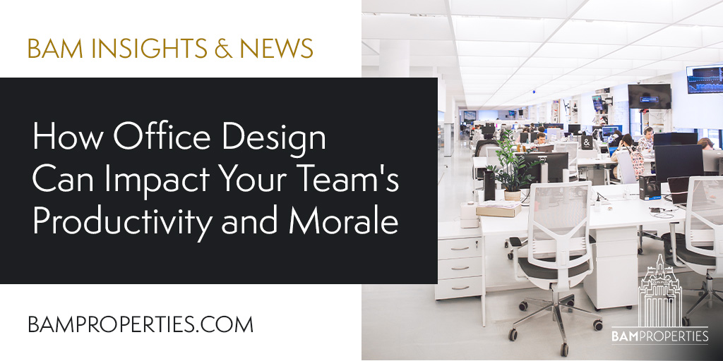How Office Design Can Impact Your Team's Productivity and Morale